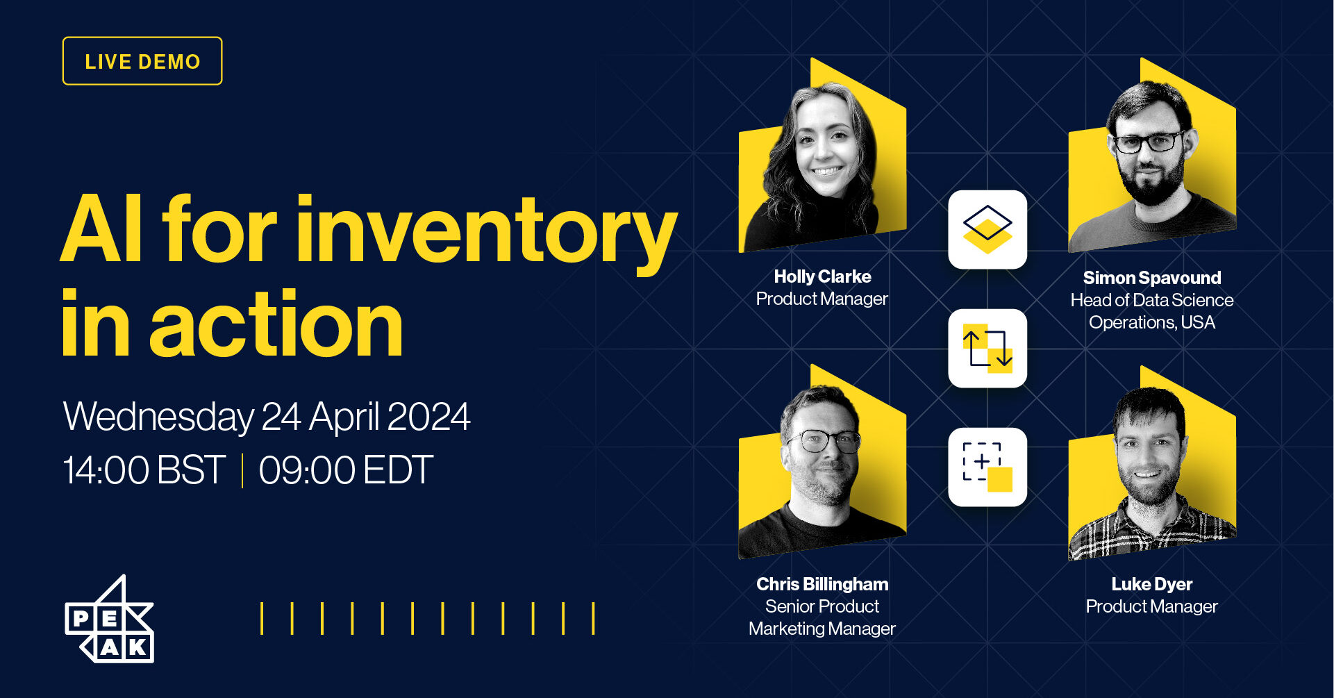 Live demo: see AI for inventory in action - Peak